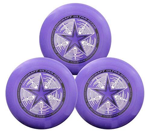 Discraft 175g Ultimate Disc Bundle (3 Discs) (Purple, Purple, Purple ...