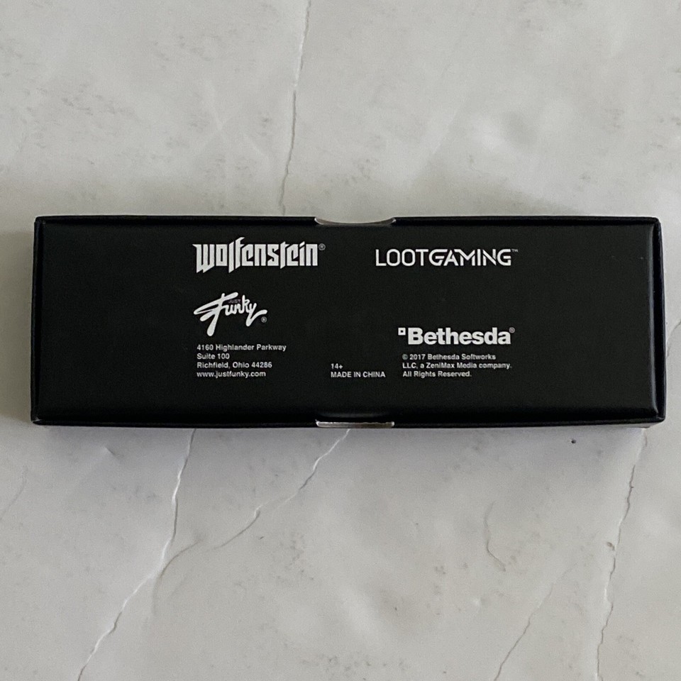 Wolfenstein II The New Colossus Panzerhund Whistle in Box - 2017 Loot ...