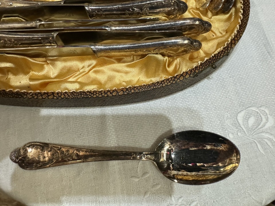 Rostfrei Solingen flatware Germany Set For 6 German Silver 100 | eBay