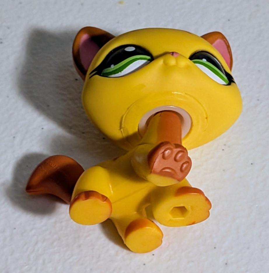 Littlest Pet Shop Walking Cat / Destiny Cat - 1137 | eBay
