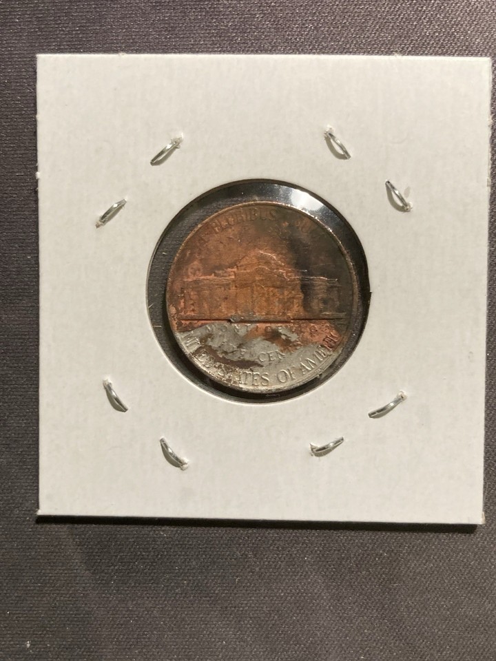 1990 P Nickel Missing Clad Layer Rare Error Coin Jefferson 5 Cents | eBay