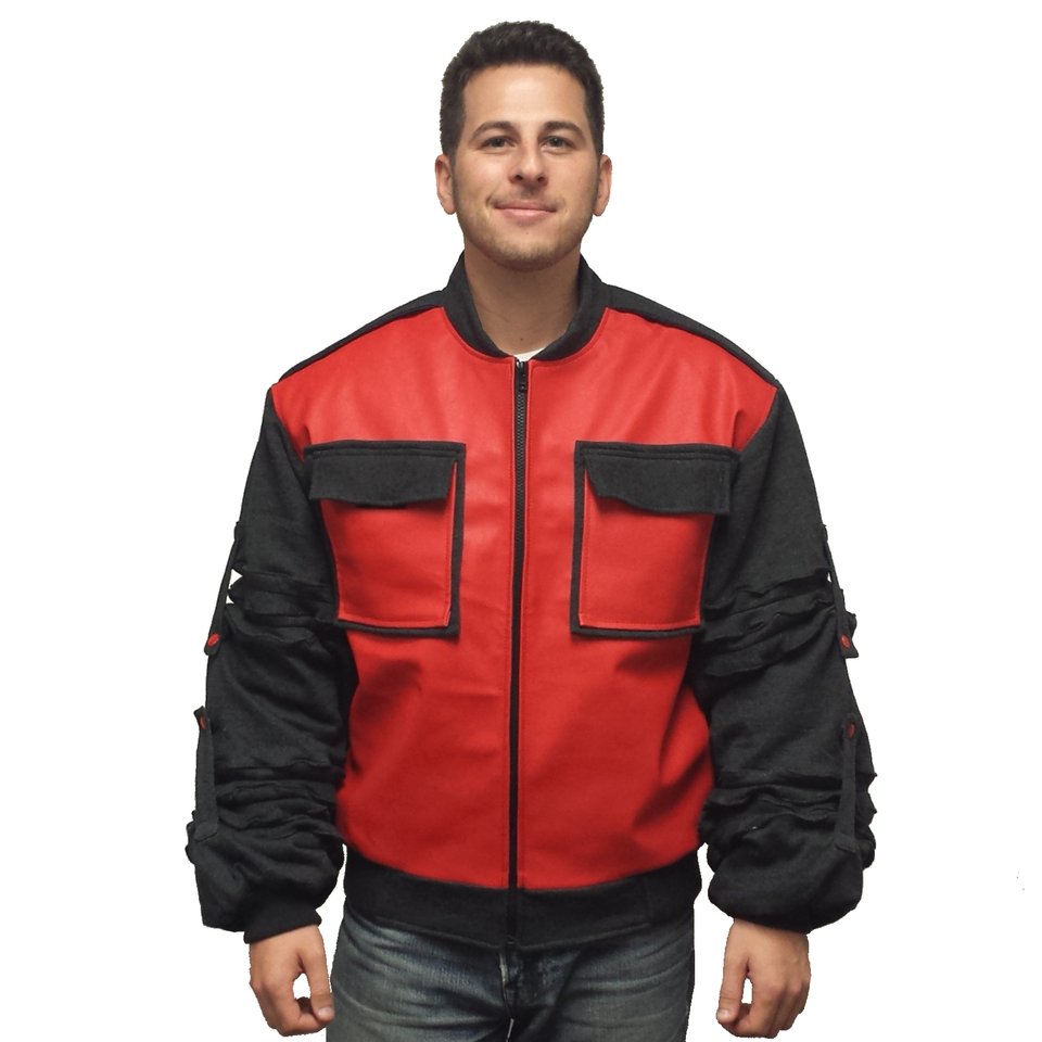 Marty McFly Jr. Jacket Back To The Future 2 II Movie Coat 2015 Sleeves ...