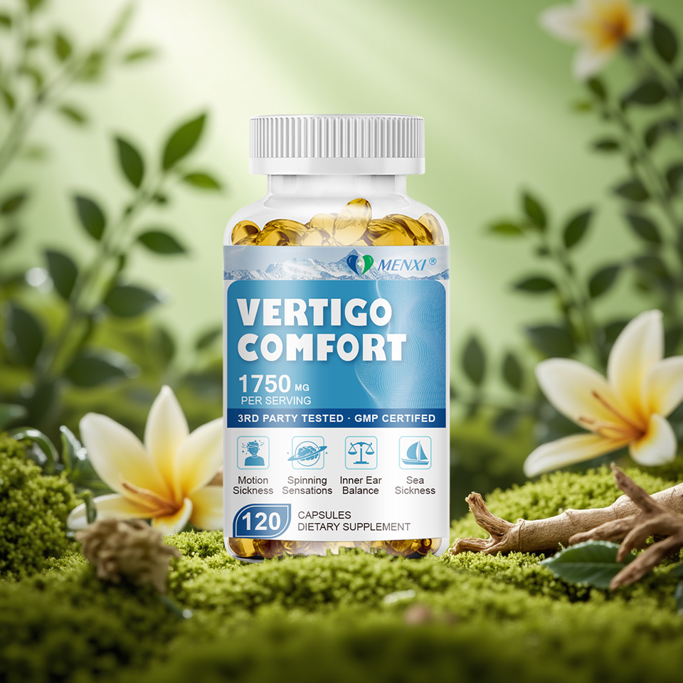 Vertigo Comfort Capsules 1750mg - Dizziness Relief Supplements, Body ...