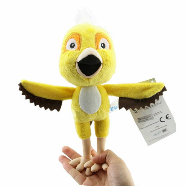 Movie Rio Nico Yellow Bird Plush Toys Stuffed Animal Soft Doll 8inch ...