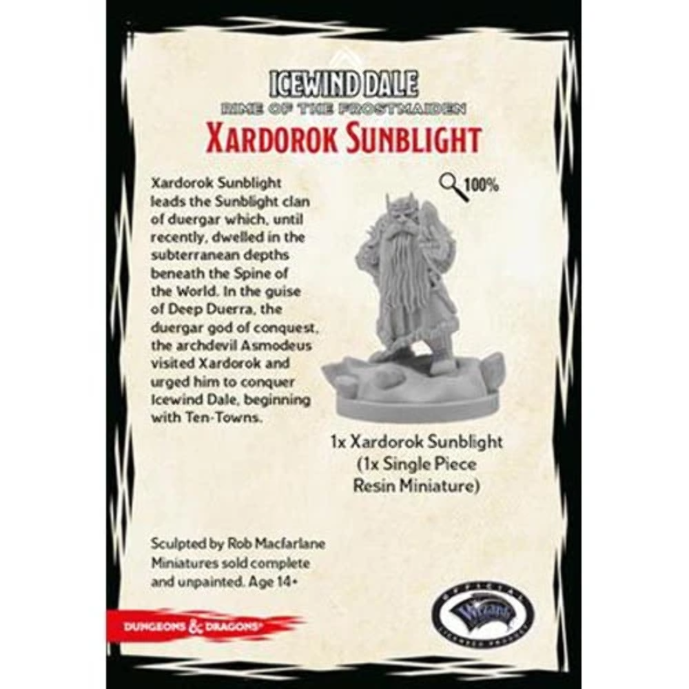 D&D Collector's Series: Xardorok Sunblight | eBay