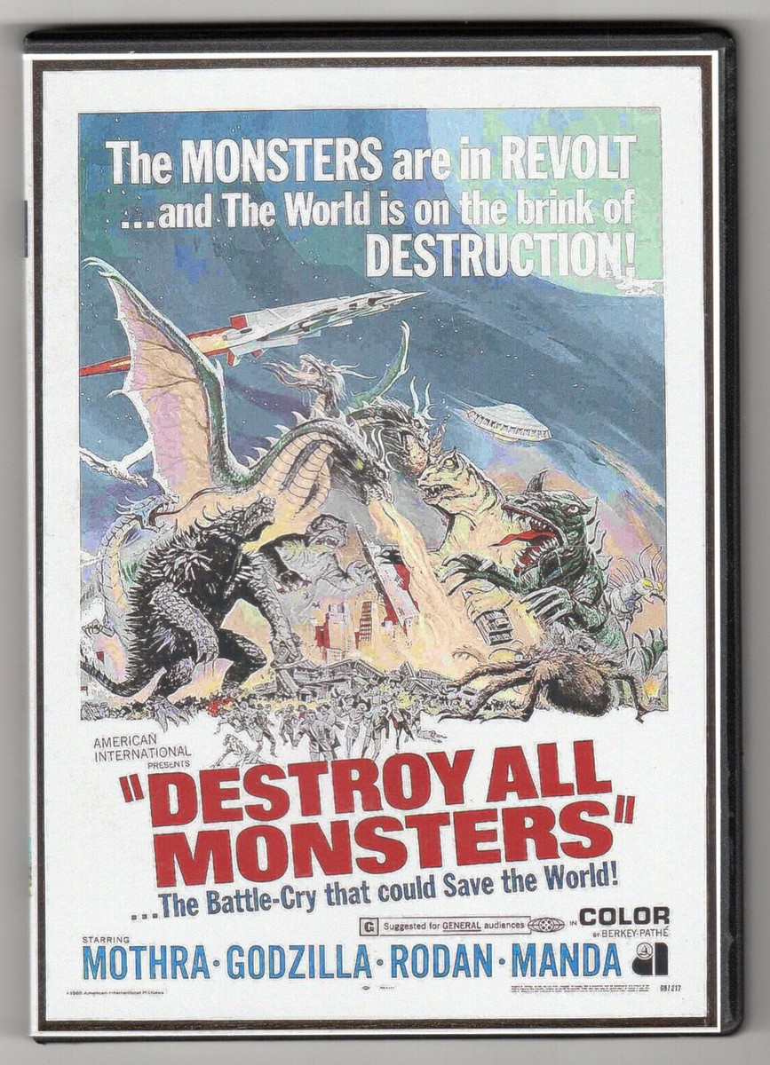 Destroy All Monsters 1968 Manda