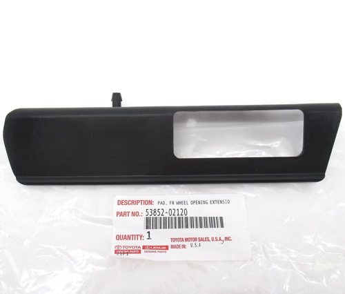 Genuine OEM Toyota 53852-02120 Driver LH Front Fender Liner Pad 2014-19 ...