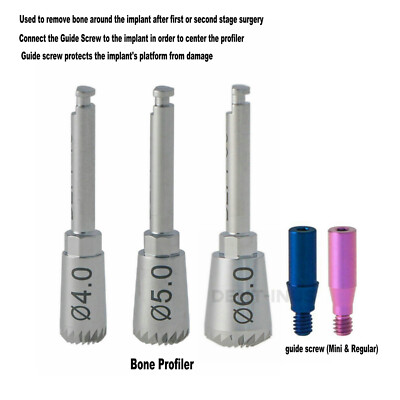 Implant Bone Profiler Guide Screws Surgical Instrument for Hiossen ...