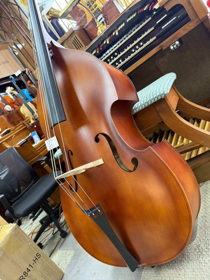 Folding Upright Double Bass w/Pickup 4 String 3/4 Jazz King | eBay