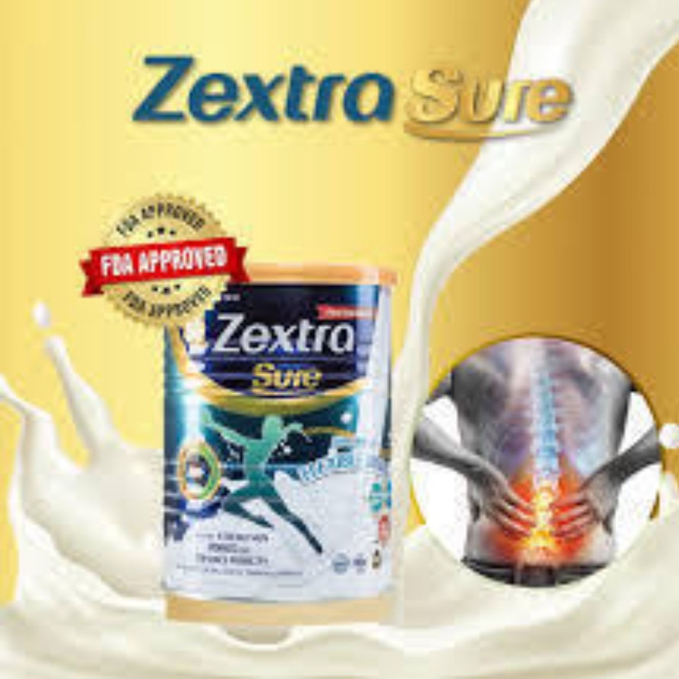 Original Zextra Sure Milk Powder 400g Knee Joint Pain Relief Bones ...