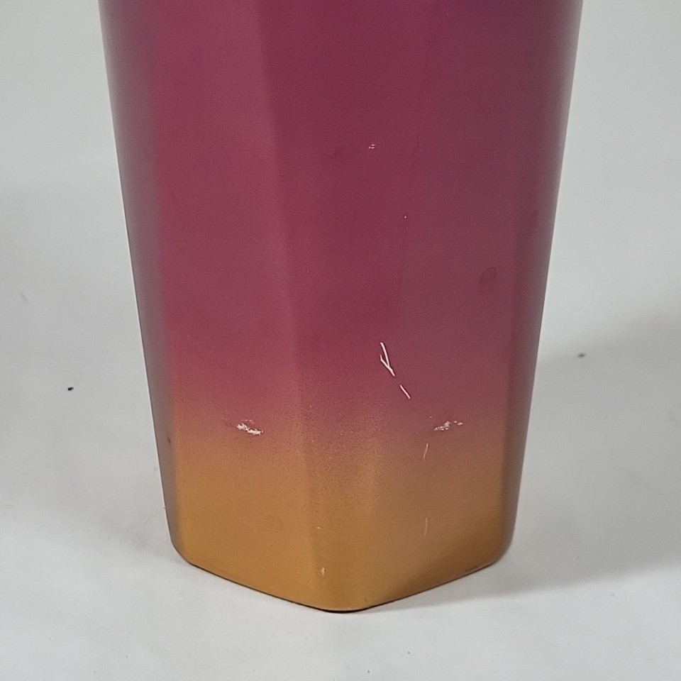 Starbucks Stainless Steel Maroon Gradient Cold Cup Tumbler 2022 24oz ...