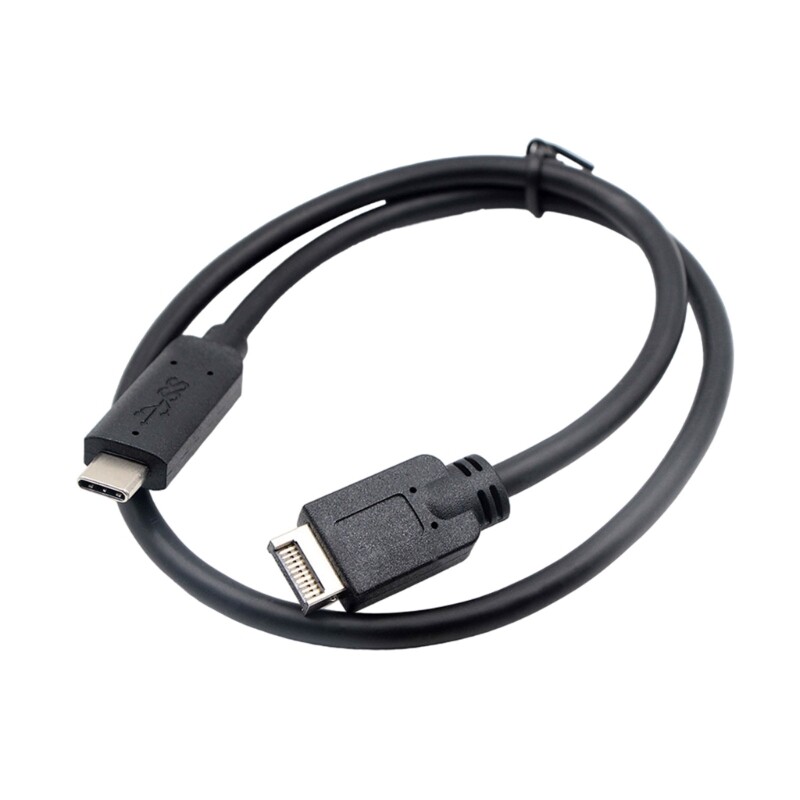 USB3.1 Type Front Panel Header Extension Cable Secure Connection ...