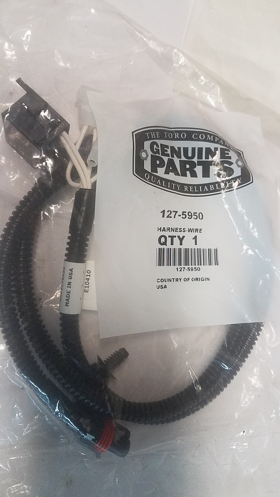 OEM Toro Wiring Harness Heated Grips 127-5950 for sale online | eBay