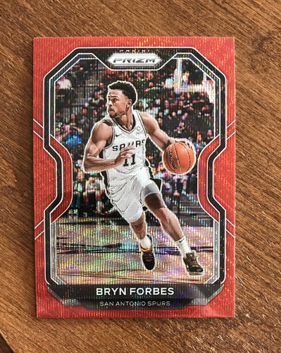 Bryn Forbes 2020-21 Prizm Ruby Red Wave #232 San Antonio Spurs | eBay