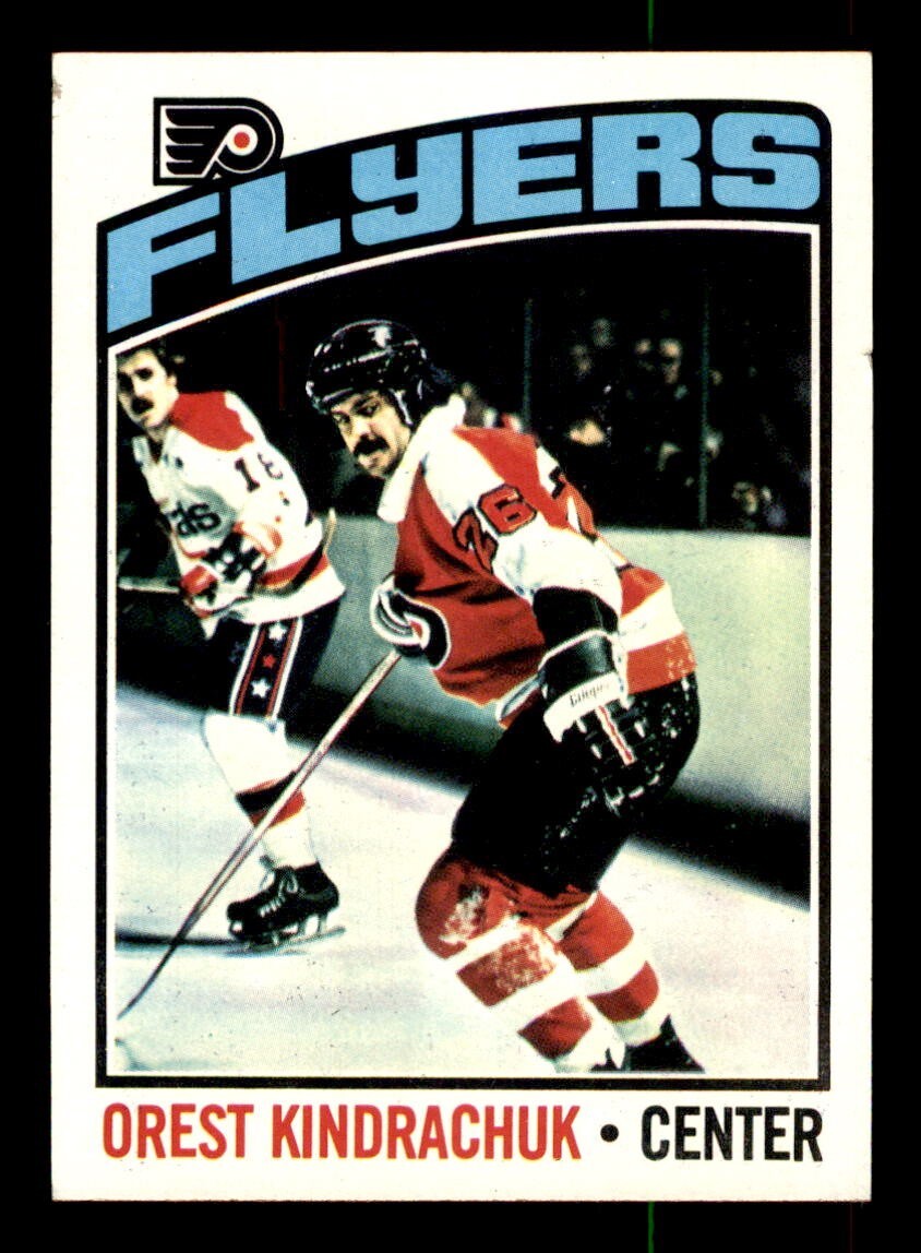 1976 Topps Hockey #233 Orest Kindrachuk EX/MT | eBay