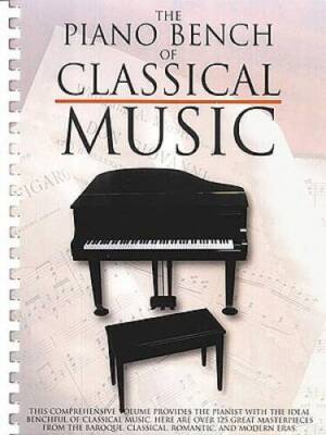 The Piano Bench of Classical Music (Piano Collections) - Plastic Comb ...