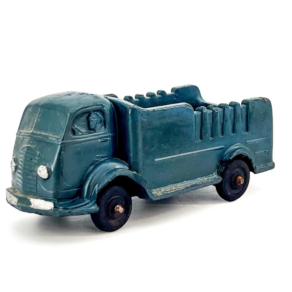 Vtg Auburn Rubber Toy Truck Blue Orig Paint 1937 International COE Man ...