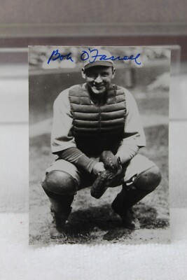 BOB O'FARRELL Autographed Signed 3x5 1926 MVP Cardinals Died-1988 | eBay