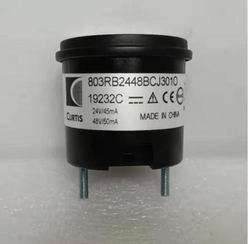 1PCS 803RB2448BCJ3010 For CURTIS Battery hour meter Round meter 24V/48V ...