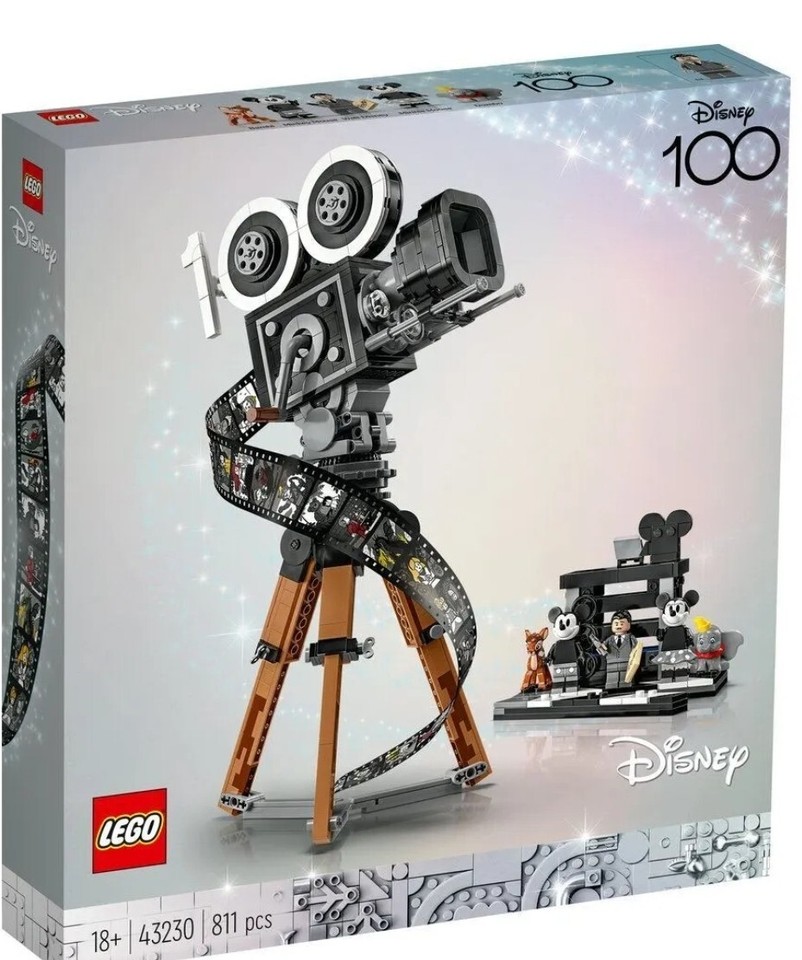 LEGO 43230 Disney Walt Disney Tribute Camera, 100th Anniversary ...