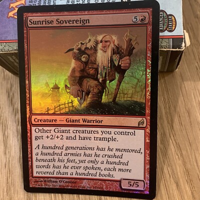 MINT Sunrise Sovereign (Foil) | Lorwyn Magic the Gathering MTG Rare | Free Ship | eBay