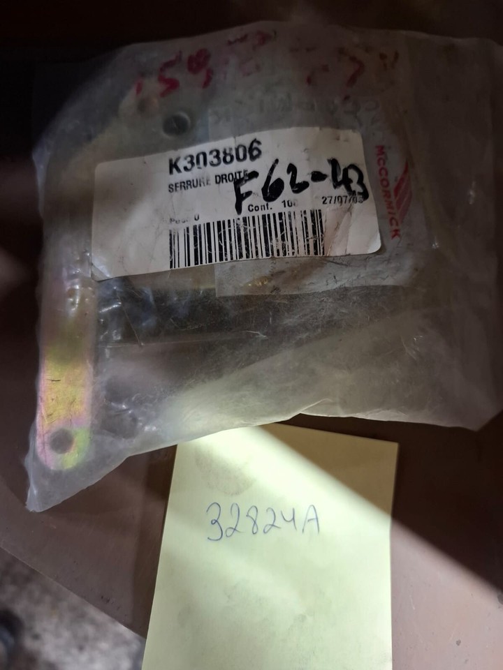 NOS NEW TRACTOR PARTS K303806 LOCK Case parts 5140, MX135, 1194, MX150, 5220, M | eBay