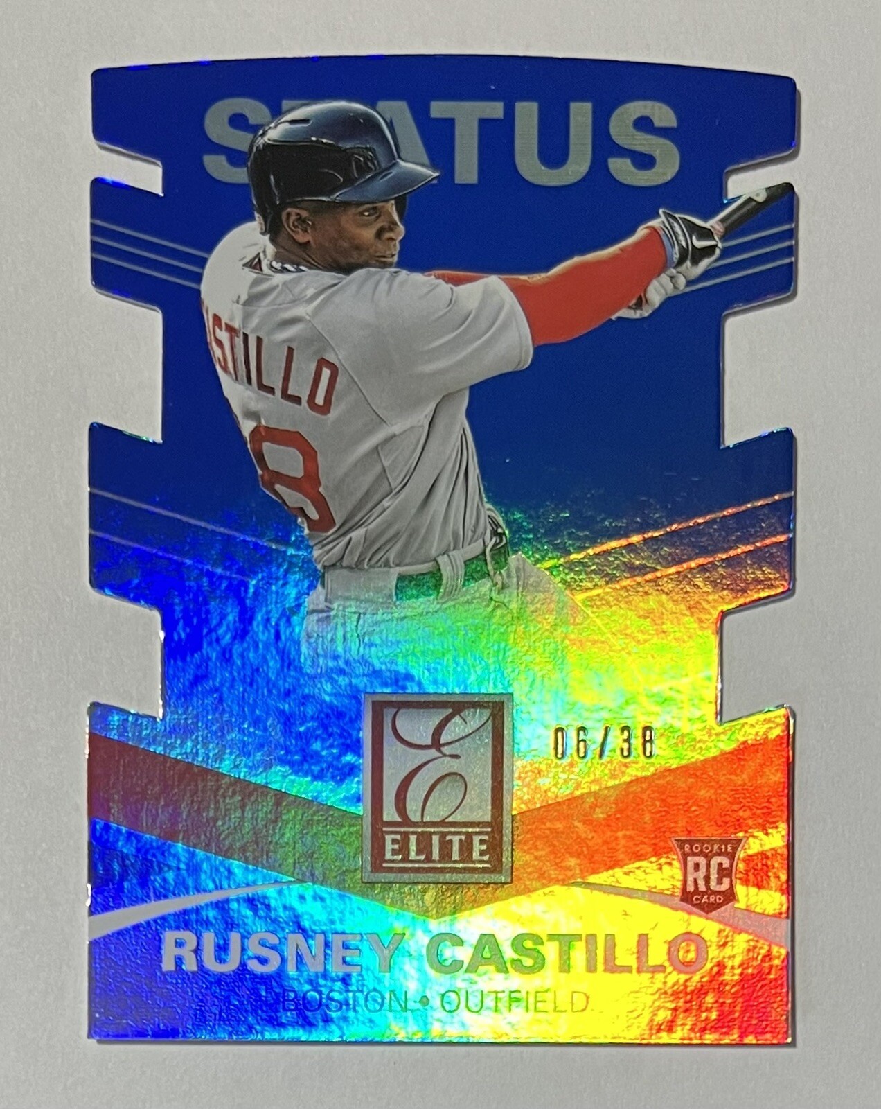 Rusney Castillo 2015 Panini Elite RC Rookie STATUS Die Cut Card #2 - 06 ...