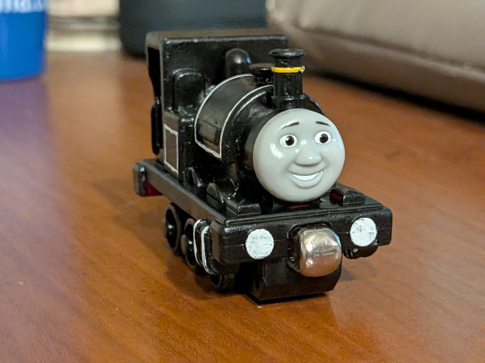 CUSTOM Thomas & Friends Take Along Die-Cast RWS The Ghost Engine of ...