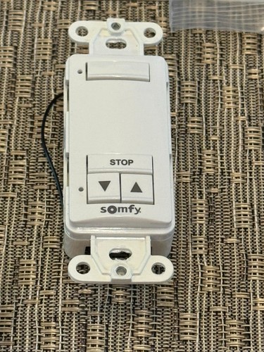 Somfy DecoFlex Wirefree RTS Wall Switch, 1-Channel (1810897), With ...