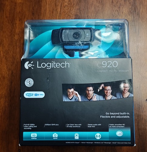 Logitech C920 HD Pro Webcam Black - New in Box! | eBay