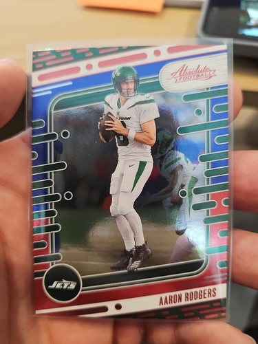 2024 Panini Absolute - Aaron Rodgers #82 Red & Blue | eBay