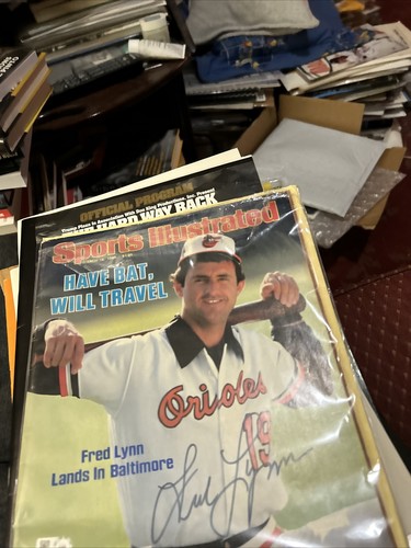 Fred Lynn Sports Illustrated Autographed Signed Authentic | eBay