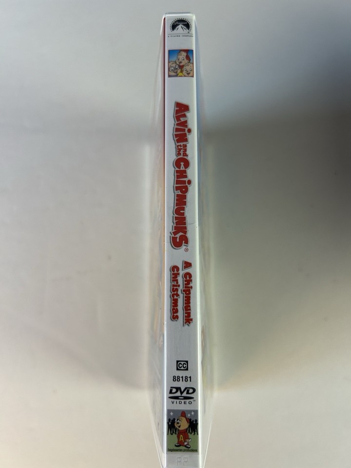 Alvin & The Chipmunks DVD A Chipmunk Christmas 3 Episodes and Songs ...