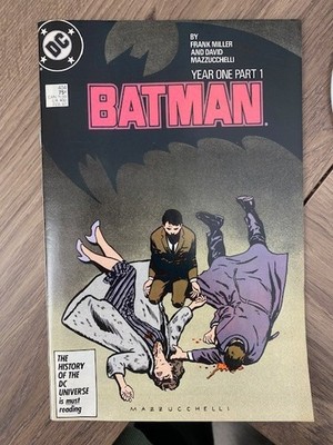 BATMAN #404 FEBRUARY 1987 DC COMICS YEAR ONE PART 1 1ST PRINT FRANK ...