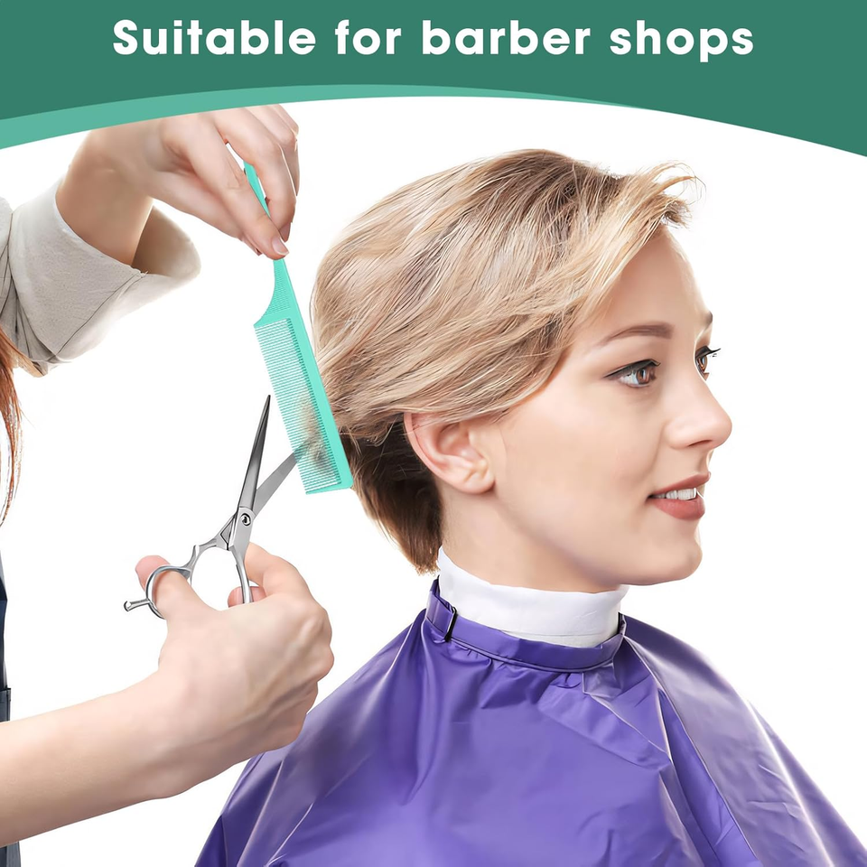 2Pcs Rat Tail Comb Parting Combs for Women, Fine Tooth Parting Tip ...