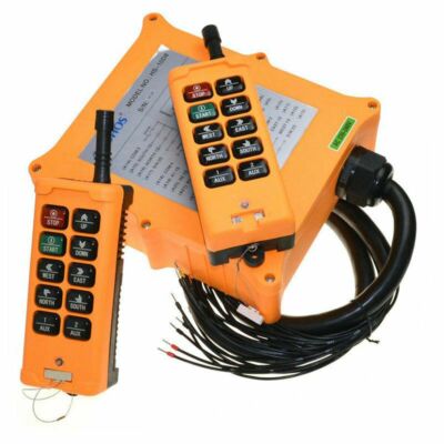 110VAC 10 channel 2 Speed Hoist Crane Truck Radio Remote Control ...