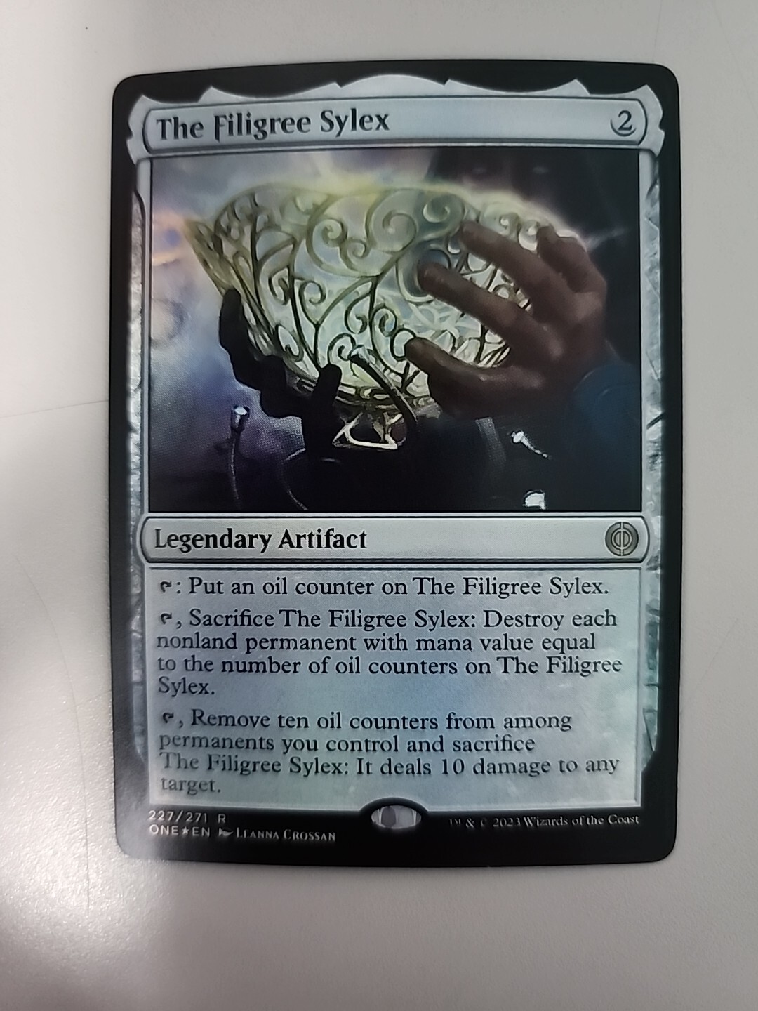 MTG The Filigree Sylex Phyrexia: All Will Be One 227/271 Foil Rare | eBay