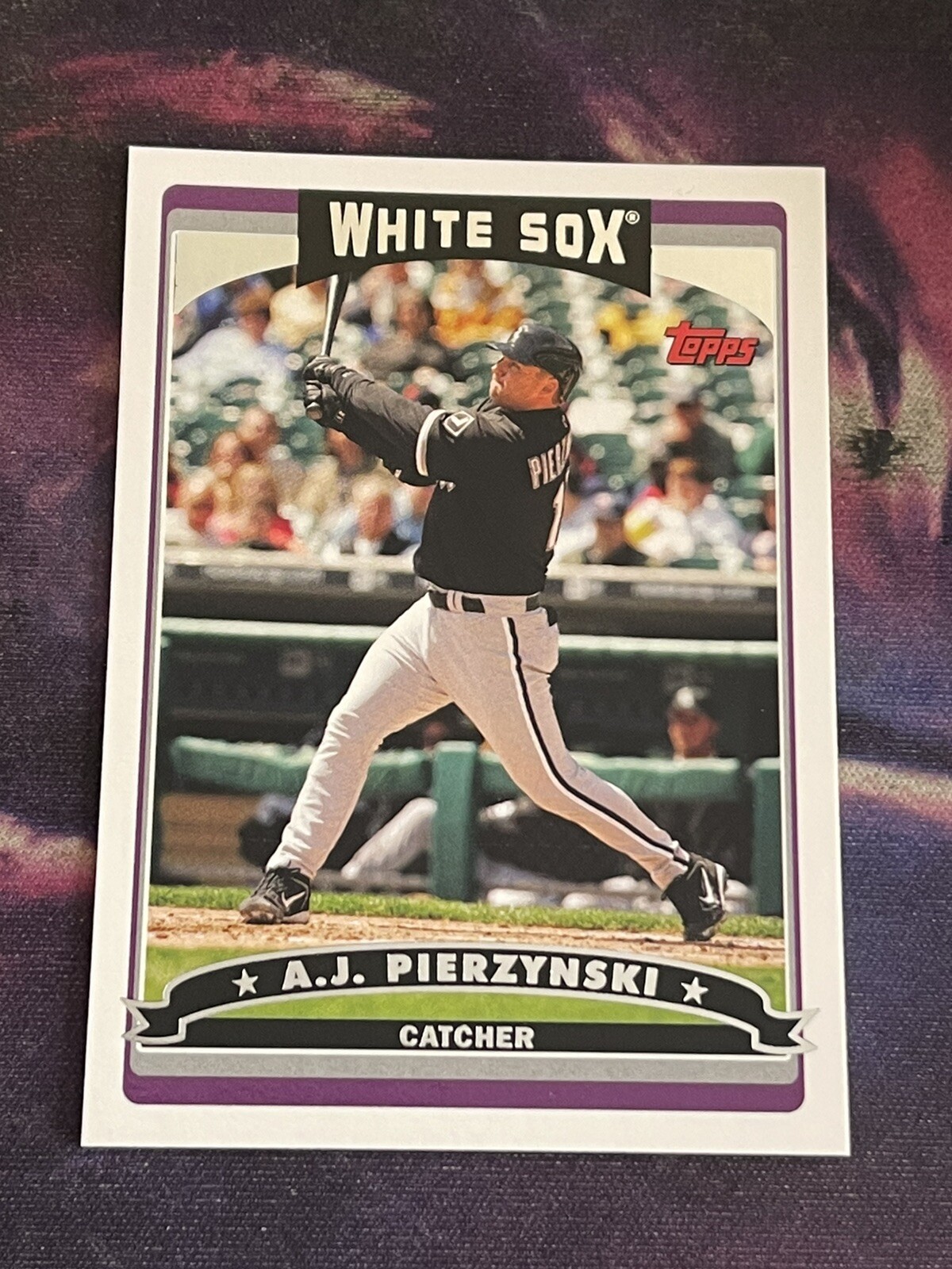 TOPPS 2006 MLB A.J. PIERZYNSKI #149 CATCHER CHICAGO WHITE SOX BASEBALL ...