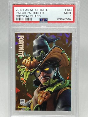 2019 Panini Fortnite Patch Patroller Crystal Shard #133 PSA 9 | eBay