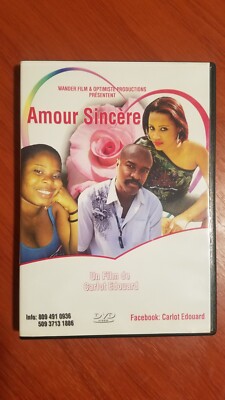 Amour Sincere - Haitian Movies Creole Haiti DVD Ayisyen Kreyol | eBay