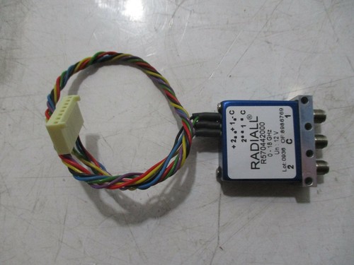 RADIALL R570442000 0-18GHz 12V RF COAXIAL SWITCH | eBay