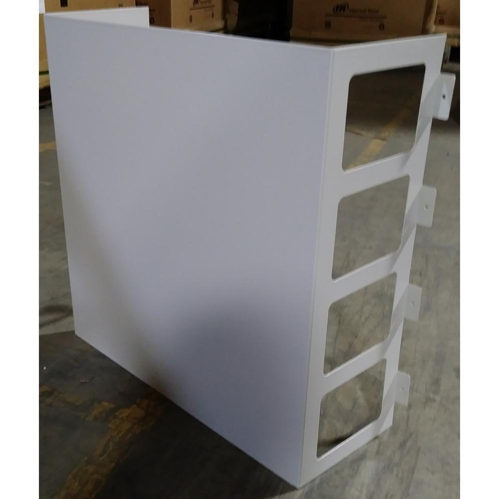 LG ZLABGP03A.ENCXLUS 21" LOW AMBIENT STEEL WIND BAFFLE KIT OUTDOOR MINI ...