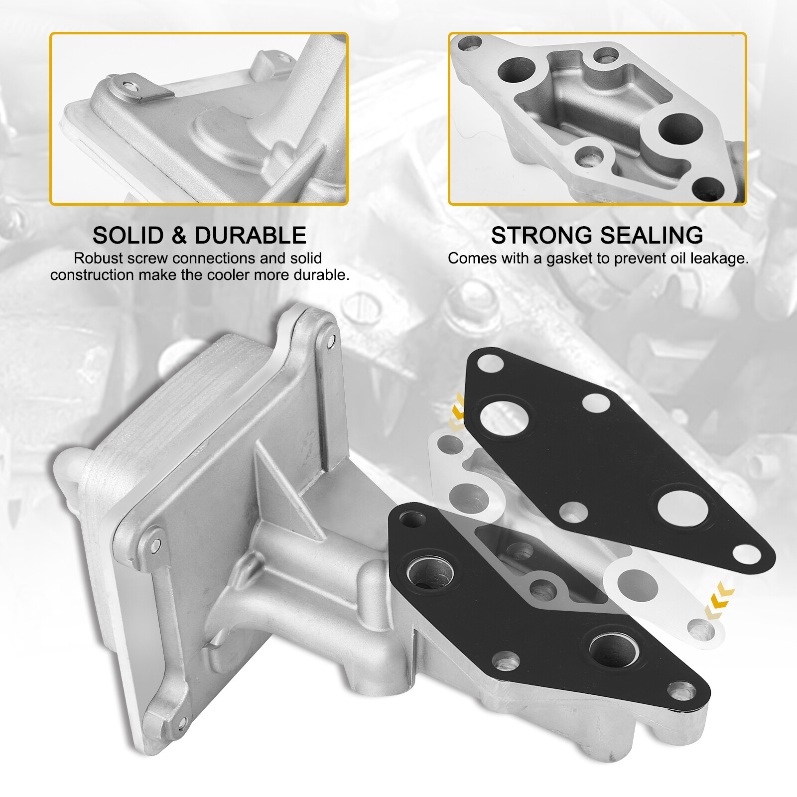 Engine Oil Cooler for Nissan Altima 2.5L 2007-2013 Sentra 2007-2012 ...