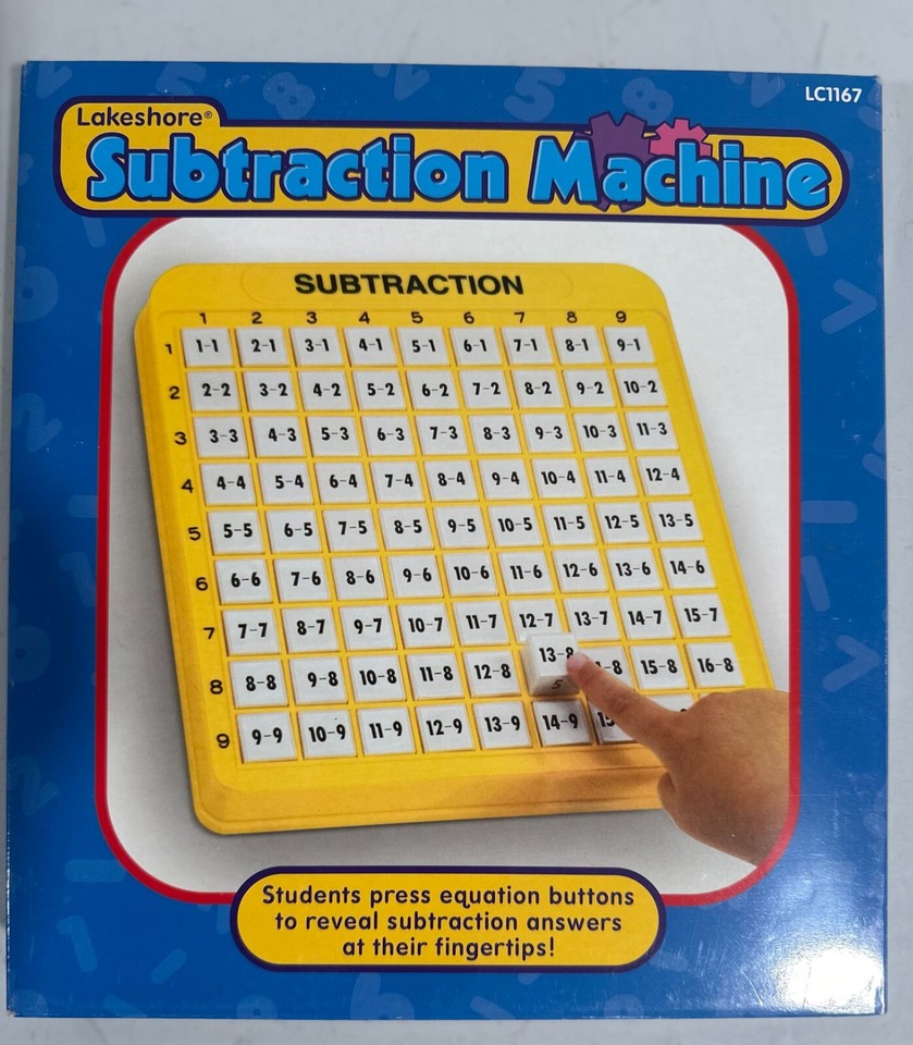 Lakeshore Addition and Subtraction Machines - Homeschool Educational ...