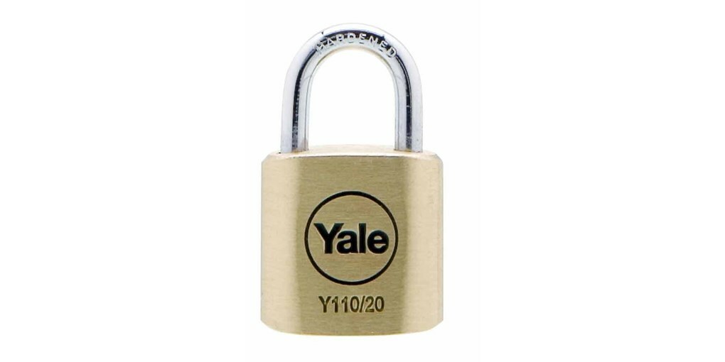 Yale 20mm x2 brass padlocks Y110/20/111/2 4893862027003 | eBay