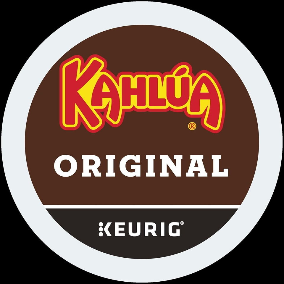 Kahlua Original Light Roast Coffee K-Cup Pods, 24 Count Single-Serve ...