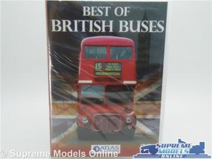 BEST OF BRITISH BUSES DVD FILM ATLAS REGION 2 BUS COACH 1HR 45 MINS K8 ...