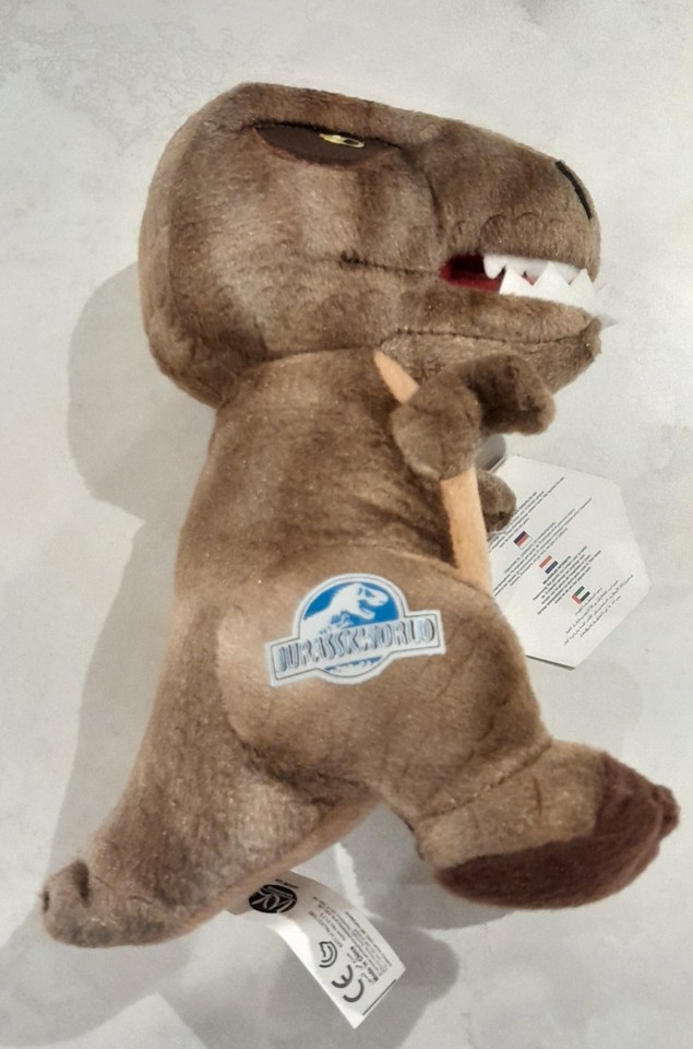 Jurassic World T Rex Soft Toy Plush Universal Studios Dinosaur new with ...