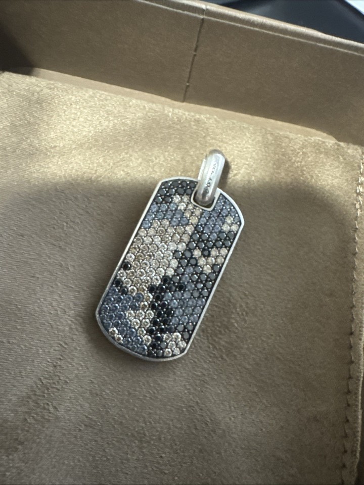 David Yurman Chevron Tag Cognac & Black Diamonds, And Color Change ...