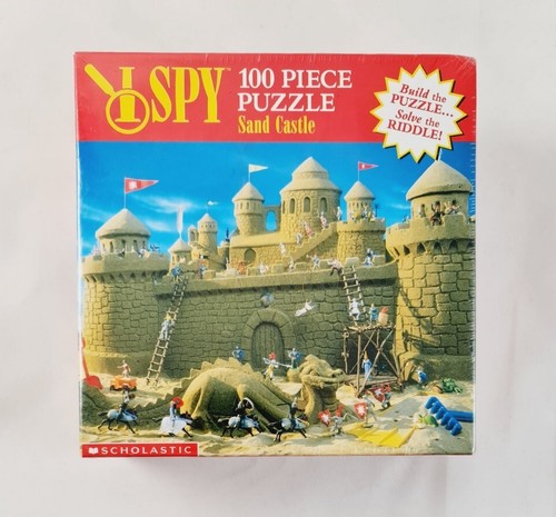 New: I Spy Sand Castle Jigsaw Puzzle Solve The Riddle! 100 Pieces ...